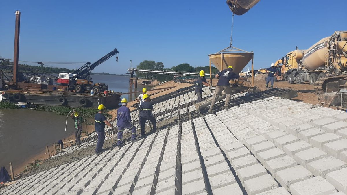 Obra provincial contra inundaciones: la defensa del terraplén Garello ...