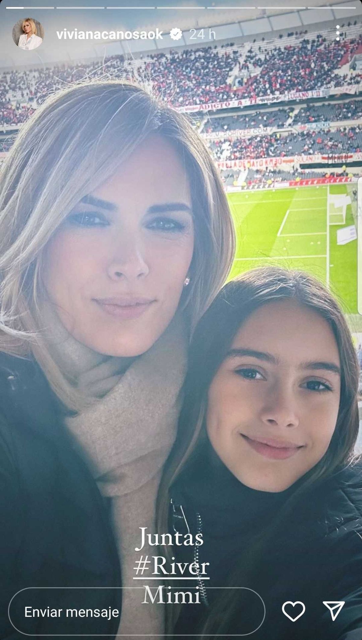 Así está hoy Martina, la coqueta hija de Viviana Canosa