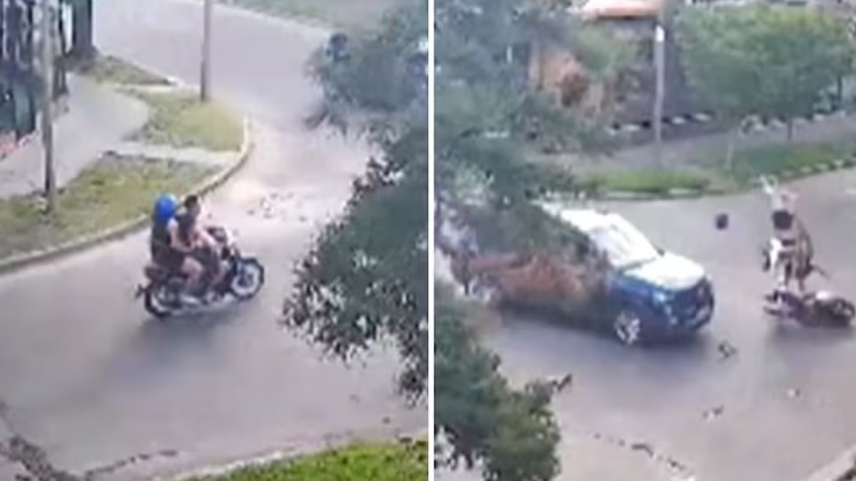 Un conductor atropelló a una joven que iba en moto y escapó: la chica ...