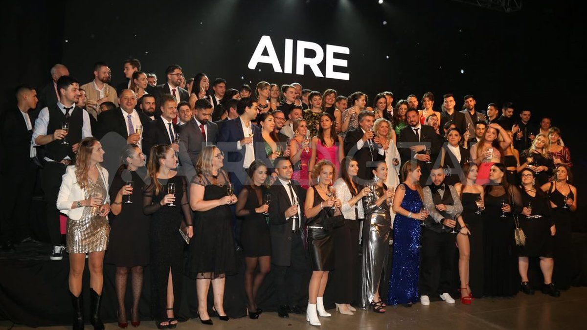 AIRE presentó su nuevo edificio multimedial de cinco pisos en una fiesta inolvidable