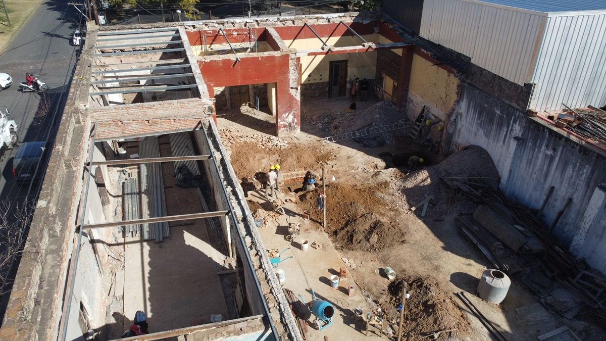 Arrancaron las obras de restauración de la Casa de Sor Josefa Díaz y Clucellas y Los Aldao