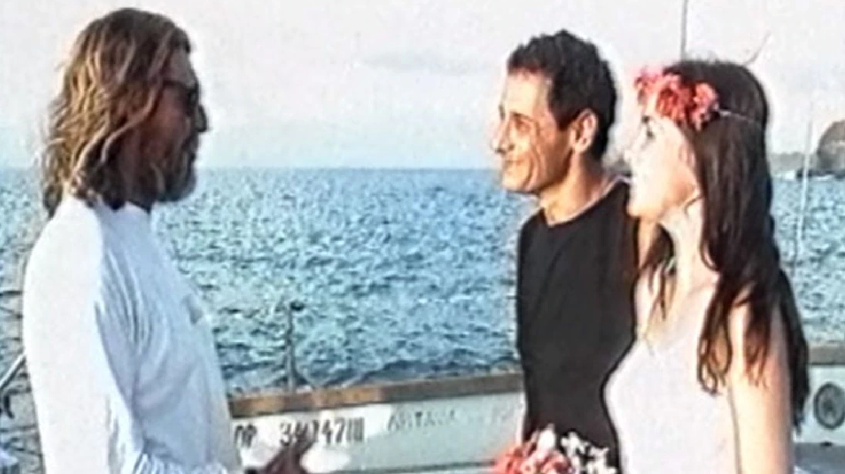 A 20 años de la boda, el video inédito del casamiento de Natalia Oreiro ...
