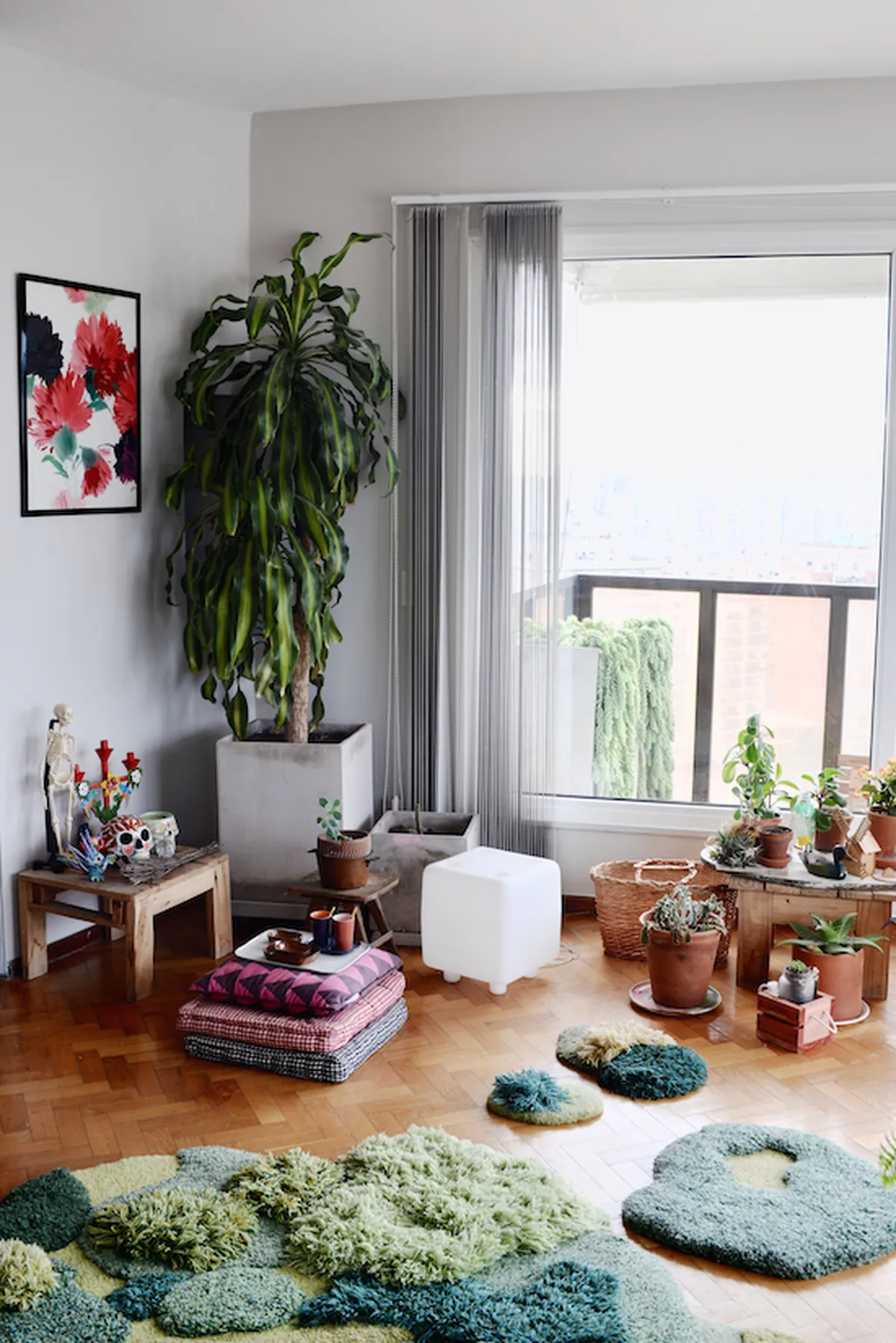 Así es la impresionante casa de Narda Lepes: llena de vida, colores y plantas