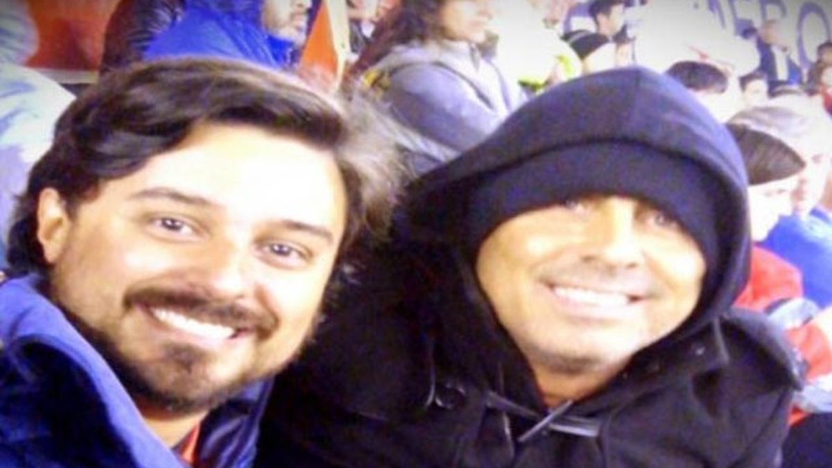 Lunati, un hincha más en el Monumental