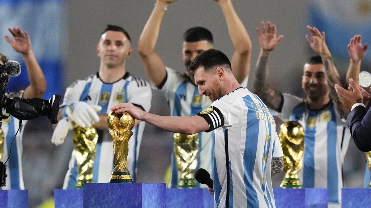 Disfrutemos de la tercera estrella, la palabra de Lionel Messi en el ...