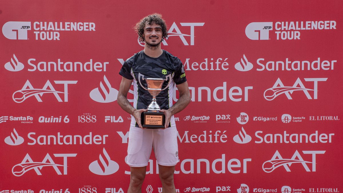 Andrea Collarini se consagró campeón del AAT Challenger de Santa Fe