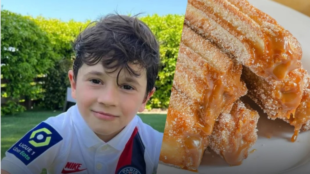 El detalle de Mateo Messi que sorprendió al cadete que le llevó churros a su casa: quedó llorando