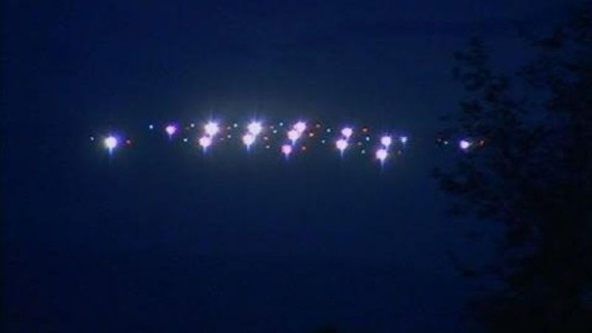 Filman OVNI en paradisíaca playa de Buzios