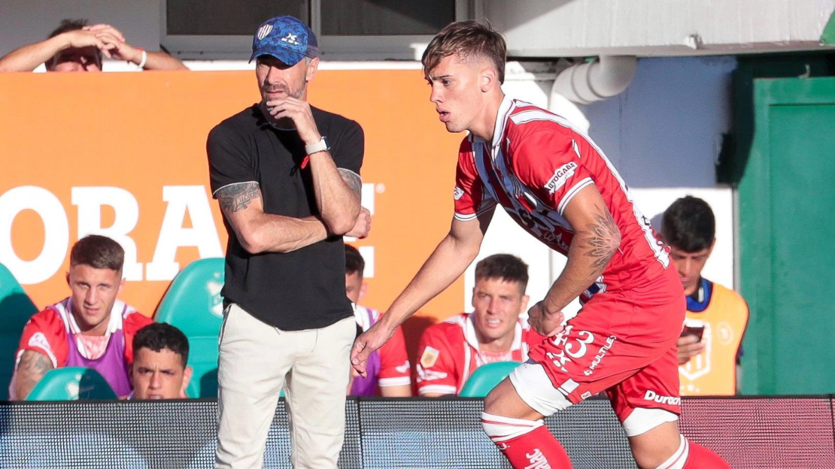 ¡Joya tatengue! Quién es Emilio Giaccone, el juvenil que hizo debutar ...