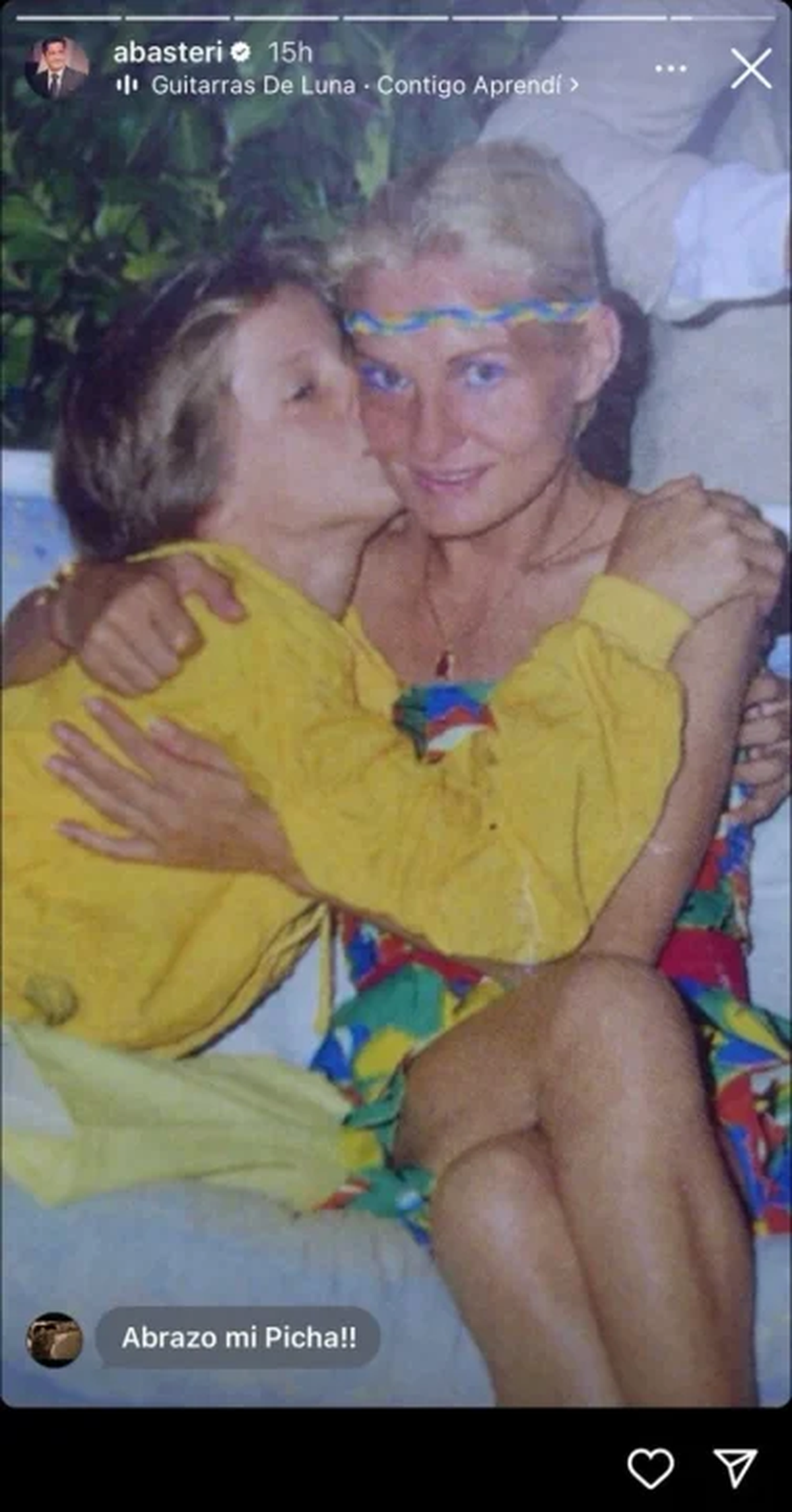 Salieron a la luz fotos inéditas de Marcela Basteri, la mamá de Luis Miguel