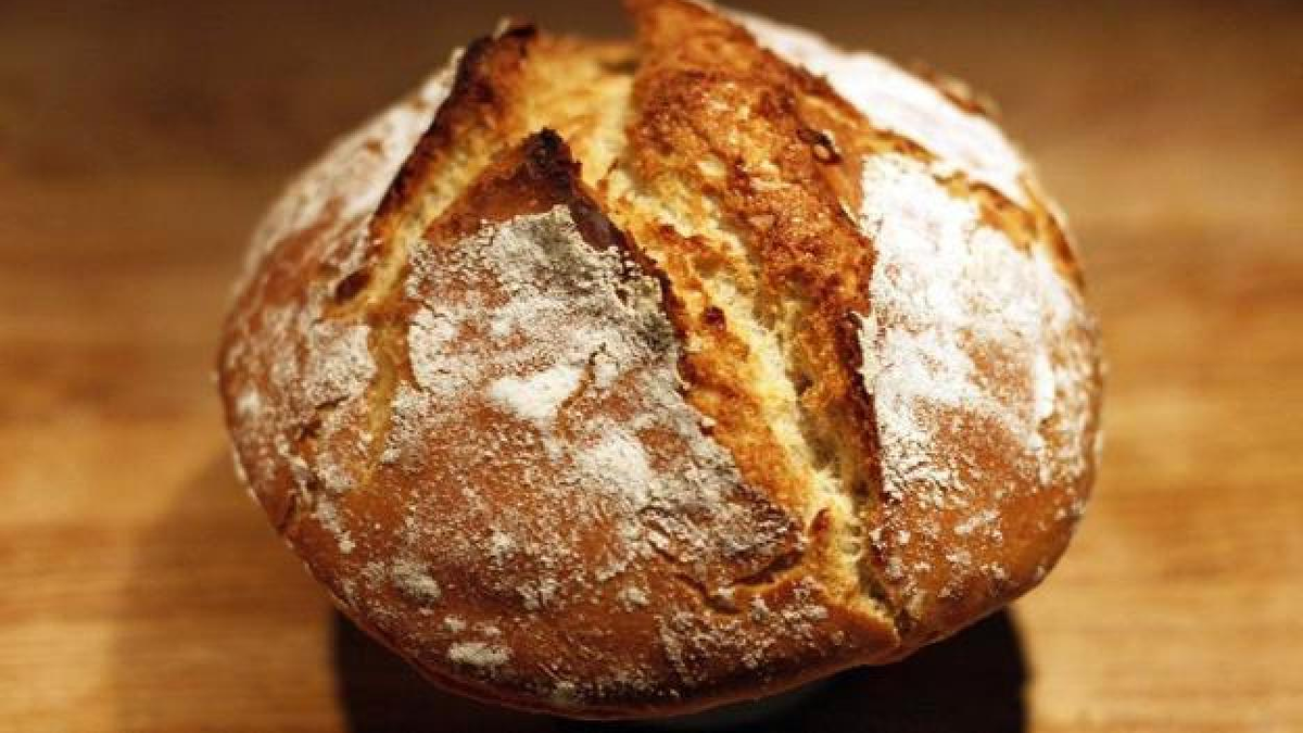 Pan casero con harina común: la receta más fácil y rápida