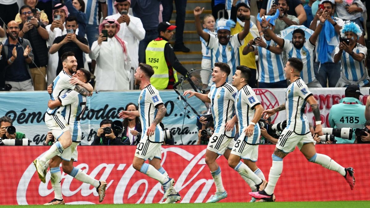 Mundial de Qatar 2022: el gol de Nahuel Molina que abrió el marcador ... Mundial de Qatar 2022: el gol de Nahuel Molina que abrió el marcador ...