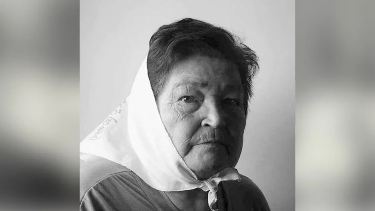Murió Felisa Nilda Sotelo, de Madres de Plaza de Mayo