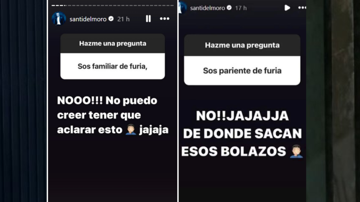 Rumores de romance entre Furia y Santiago Del Moro, el video que ...