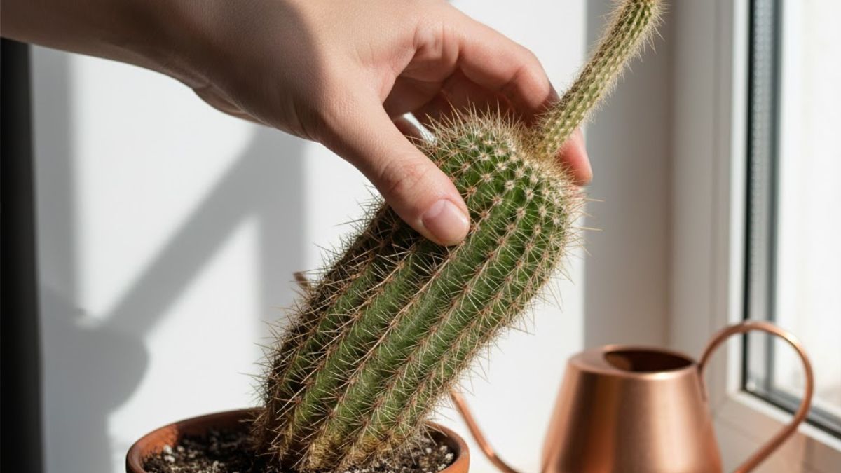 Ni agua ni fertilizante: la señal secreta que te indica cuándo tu cactus necesita cuidados