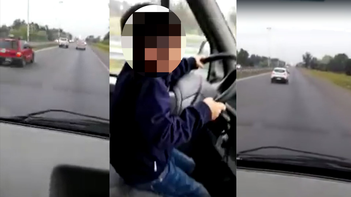 Un padre obligó a su hijo de 7 años a manejar en una autopista: Dale ...