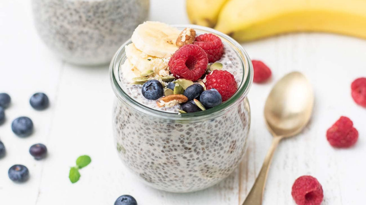 Cómo hacer chia pudding cremoso y delicioso, ideal para cualquier ...