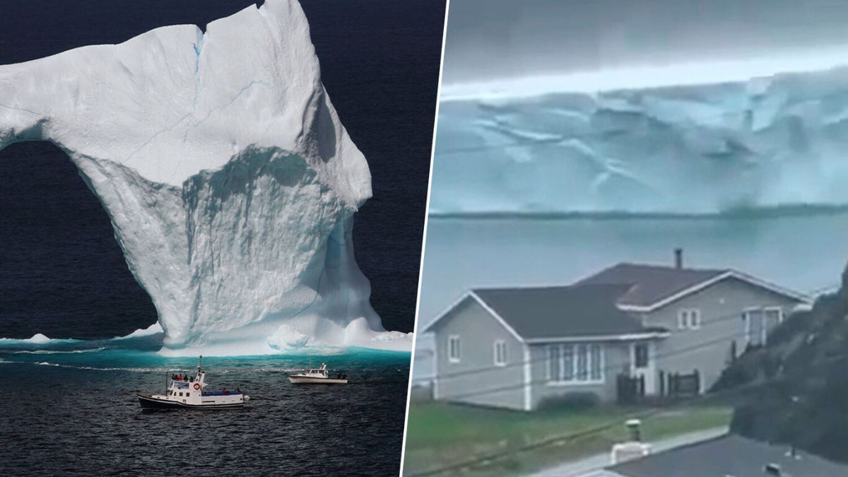El iceberg más grande del mundo se desprendió y navega por el océano ...