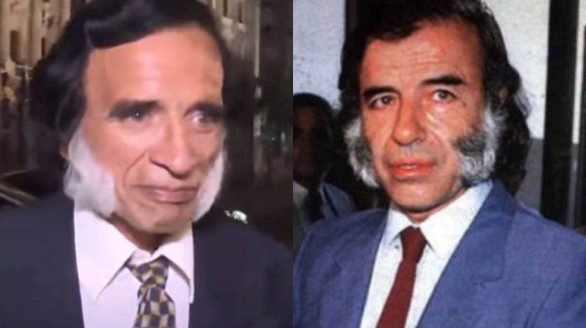 Insólito: un doble de Carlos Menem se hizo presente en el velatorio