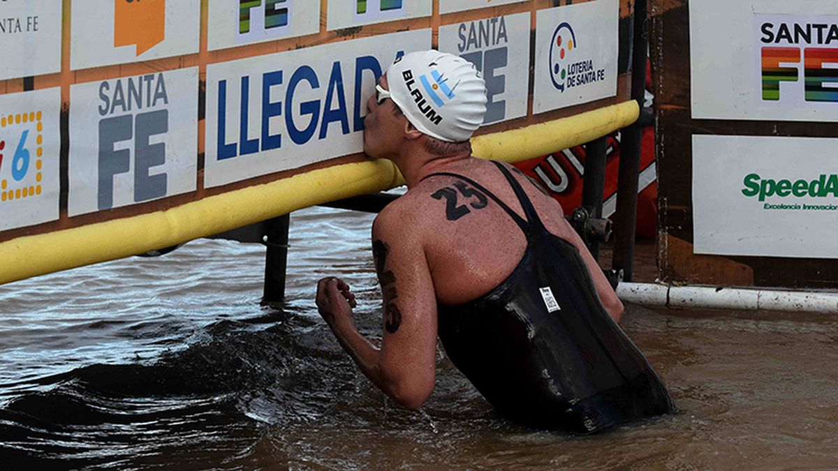Damián Blaum, campeón mundial de aguas abiertas, palpitó el regreso de la Maratón Santa Fe ...