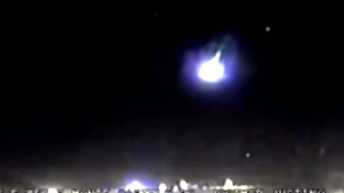 Un enorme meteorito amenazó al sur de Brasil y se registró una fuerte ...
