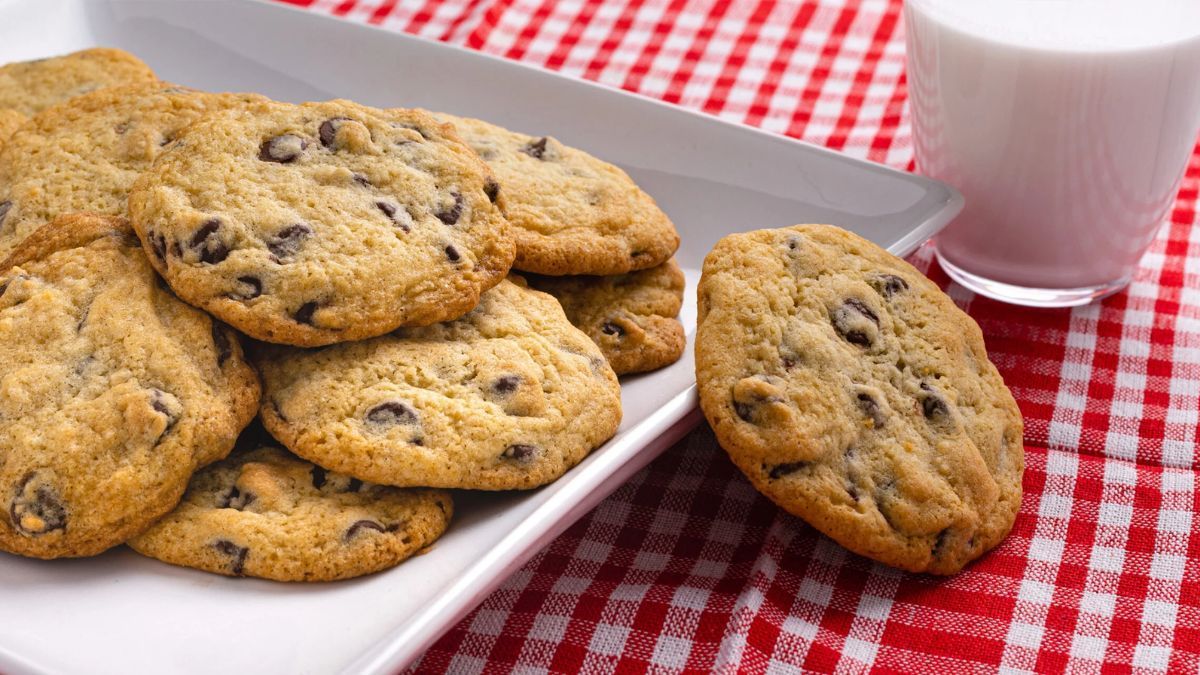 La receta de galletitas con chips de chocolate: un clásico para la merienda