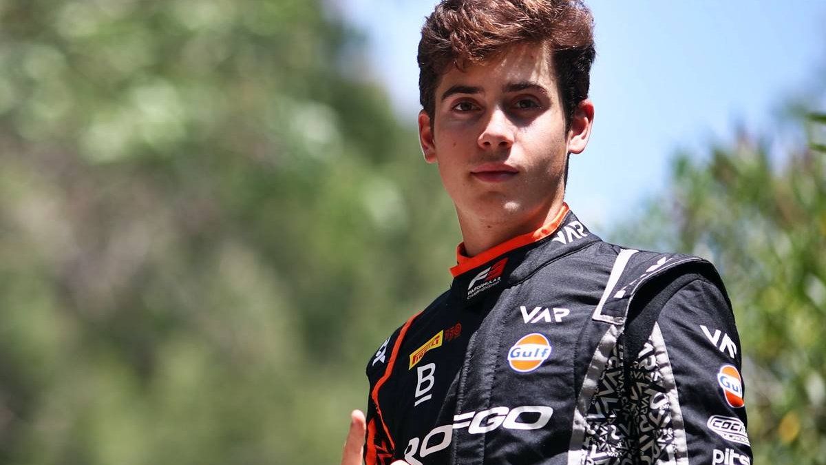 El argentino Colapinto prueba automóvil del MP Motorsport de Fórmula 3 ...