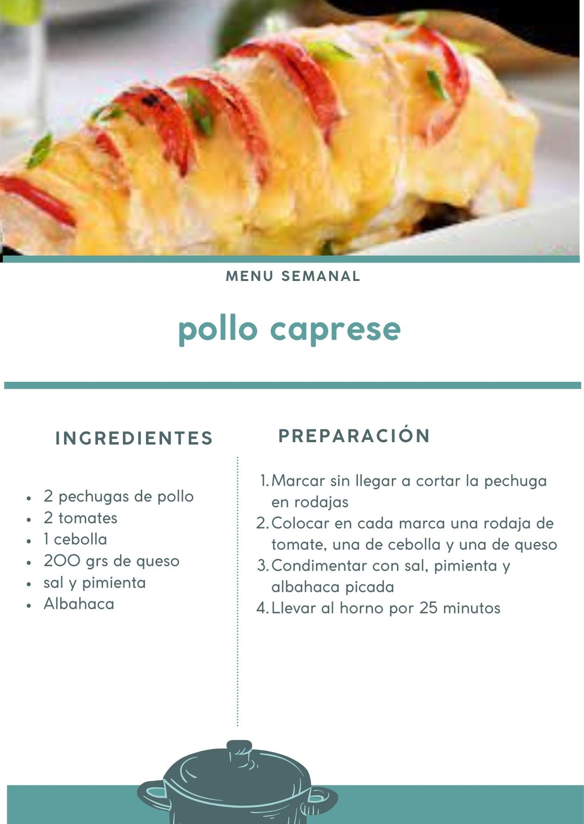 Pollo caprese: cómo preparar este plato delicioso y rápido con una ...