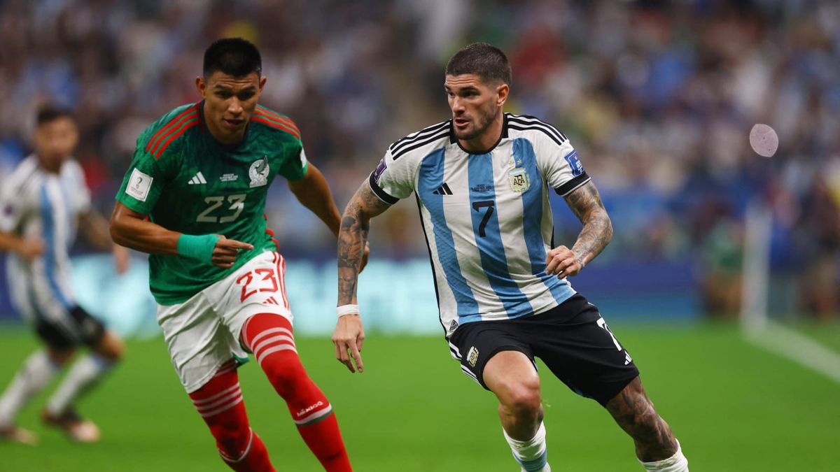 Mundial Qatar 2022 | Selección Argentina vs Australia: Rodrigo De Paul ...