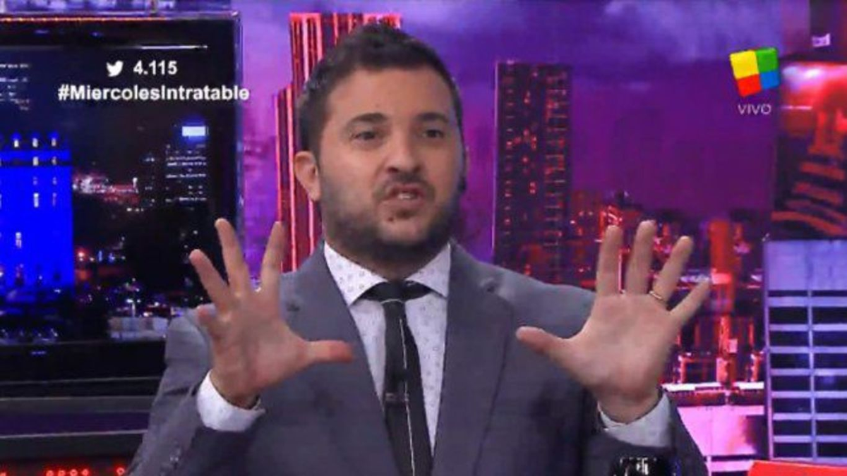 La locutora de Intratables cruzó en vivo a Diego Brancatelli