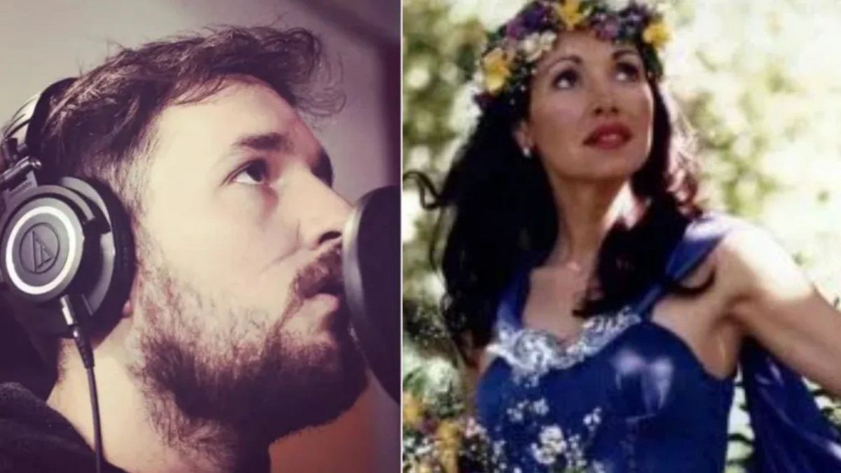 El hijo de Gilda mostró fotos inéditas en una canción dedicada a su ...