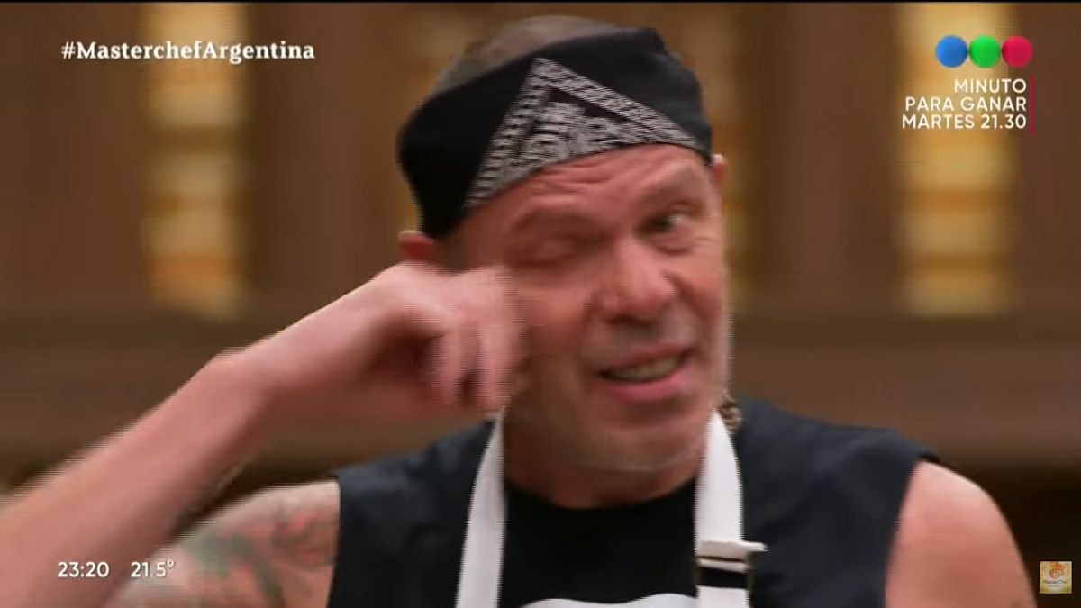 MasterChef Celebrity 2: El Loco Montenegro lloró en la devolución