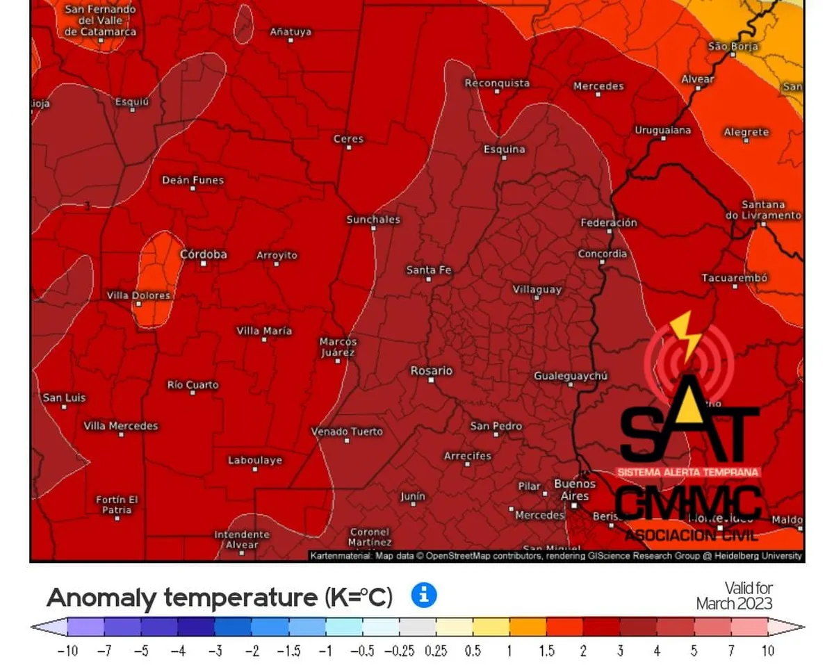 Otoño 2023 en SANTA FE: ¿será más cálido de lo normal?