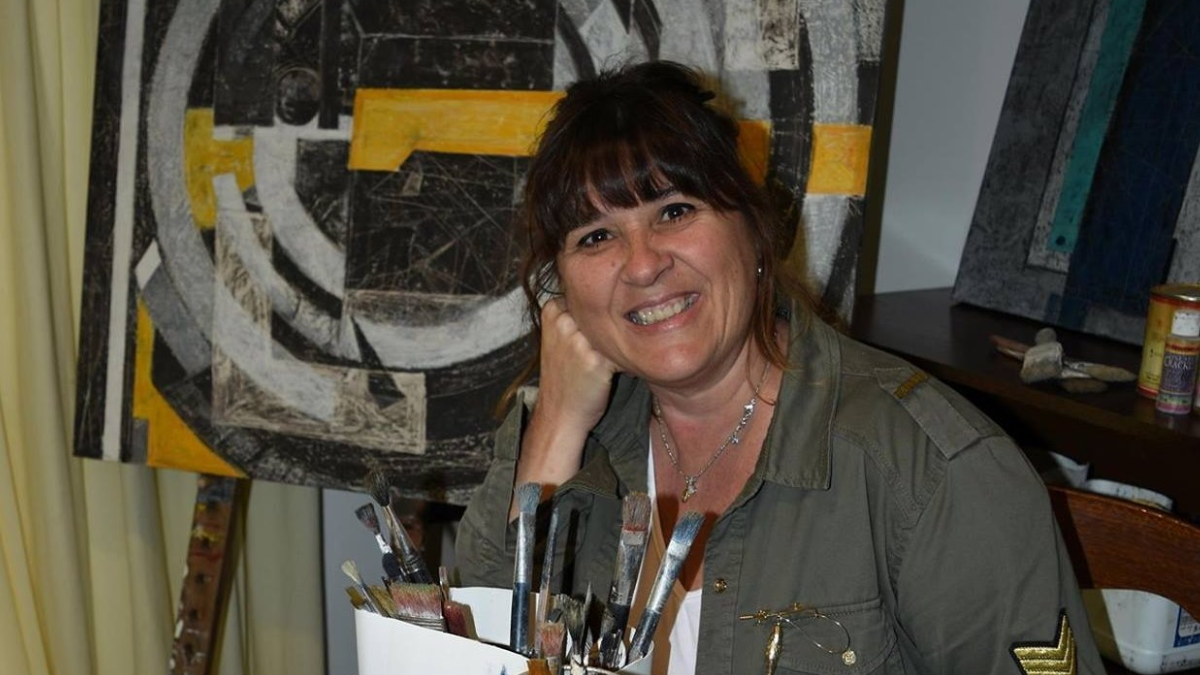 Despiden los restos de la artista santafesina María Fernanda Delfor