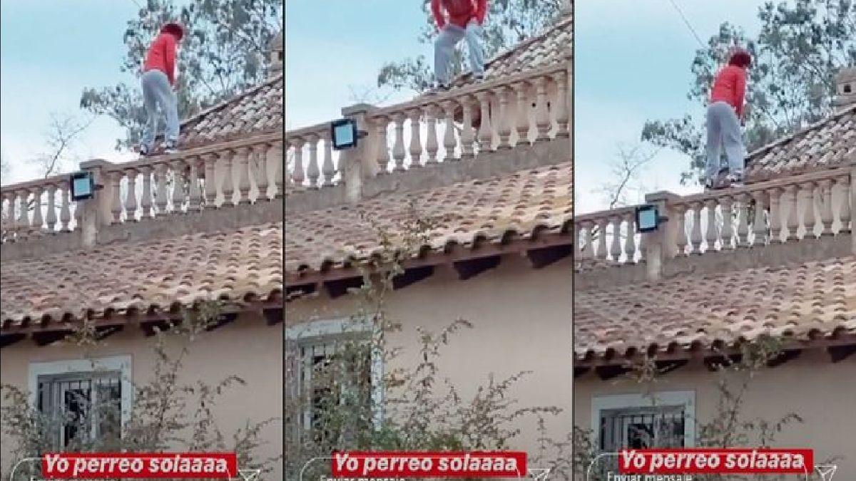 Polémico video de Barby Franco bailando sobre la baranda de un balcón