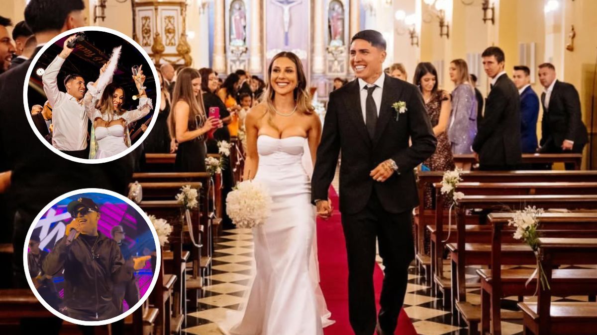 ¡Ex Colón! Las mejores fotos de la boda de Facundo Farías y Angi ...
