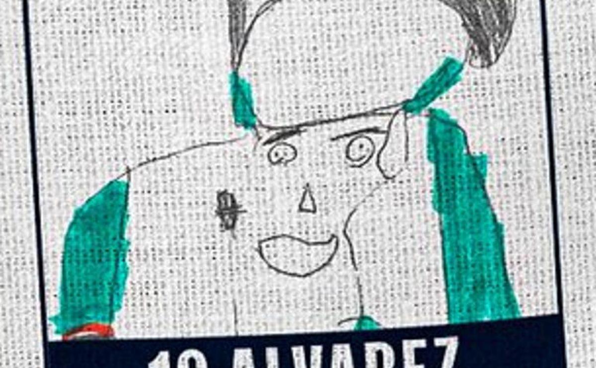 El Dibujo De Julián Álvarez Que Hizo Un Nene Y Fue Viral En Las Redes