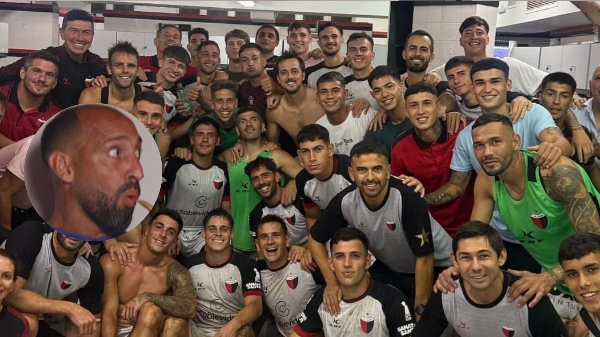 La foto fuera de contexto de un jugador de Colón que se hizo viral en ...