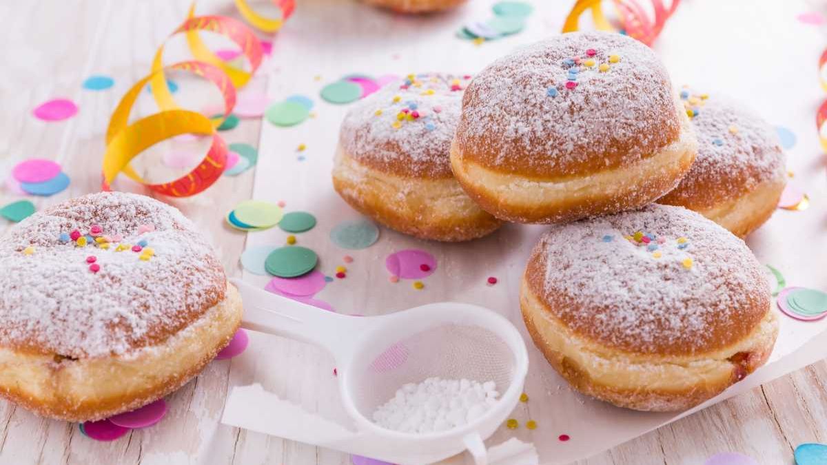 Berlinesas, un postre típico de Carnaval que te transporta a Alemania
