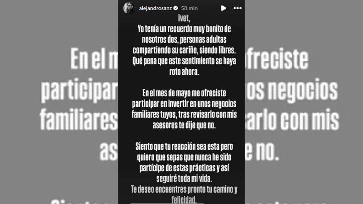 Alejandro Sanz rompe el silencio tras la grave denuncia de una fan: Qué ...