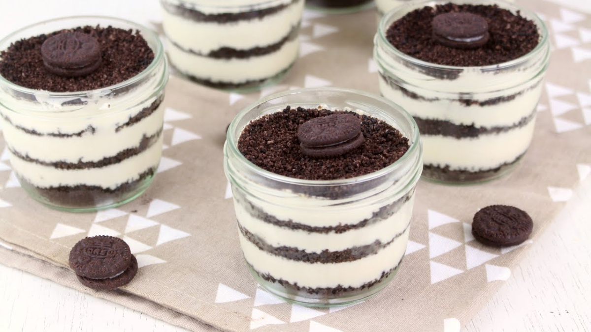 Postre de Oreo en vasitos: la receta rápida para preparar en casa con ...