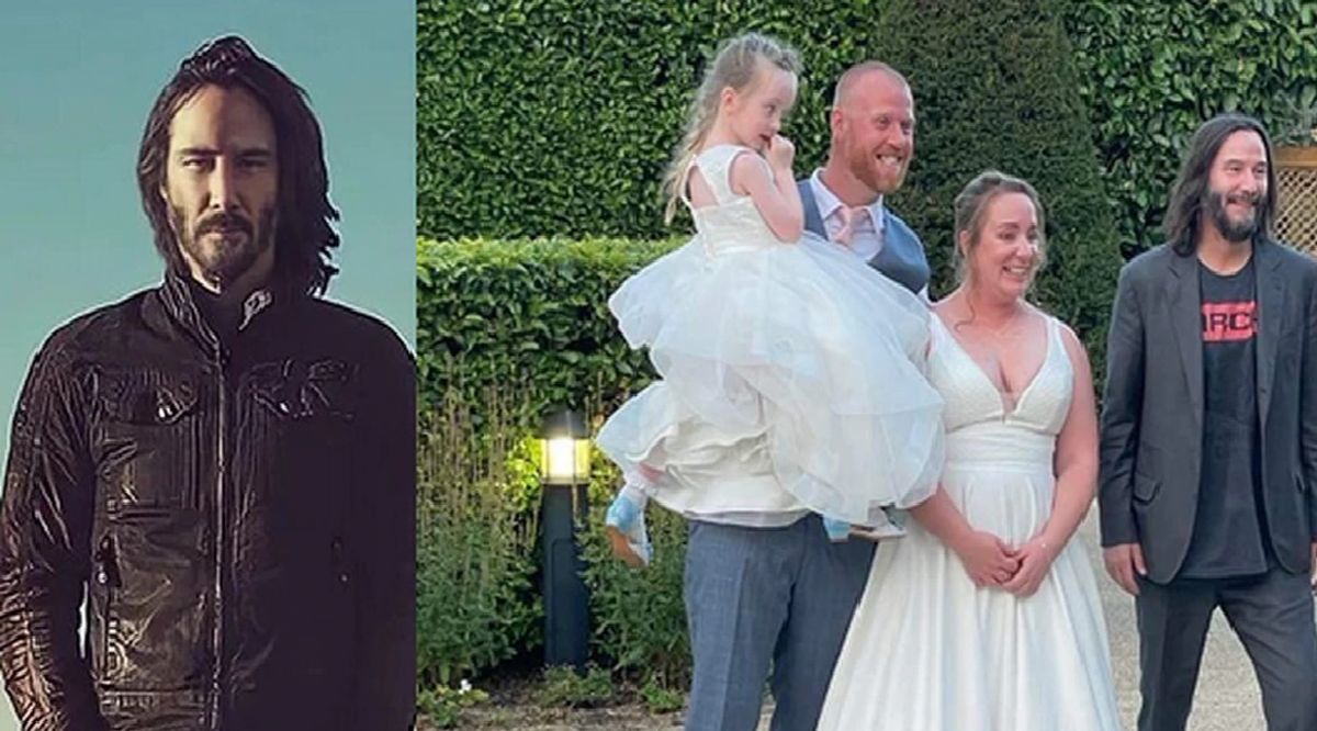 Se encontró con Keanu Reeves en un bar, lo invitó a su boda y el actor ...
