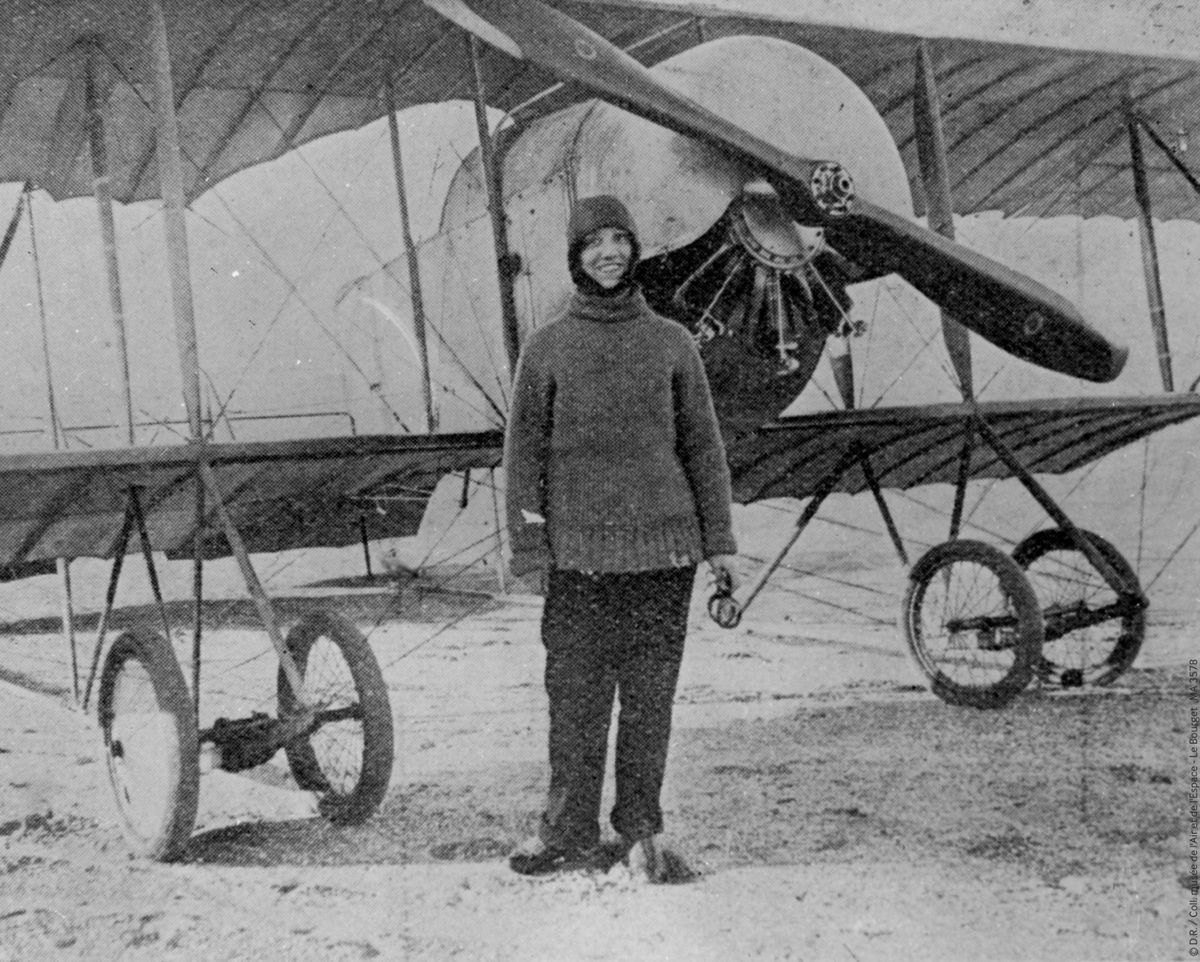 Cómo fue la vida de Adrienne Bolland, la primera piloto en cruzar la ...