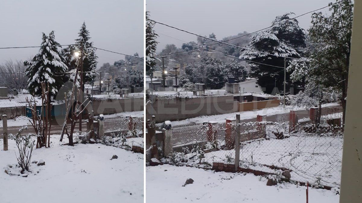 Nieve en Córdoba: las mejores imágenes del fenómeno que no ocurría ...