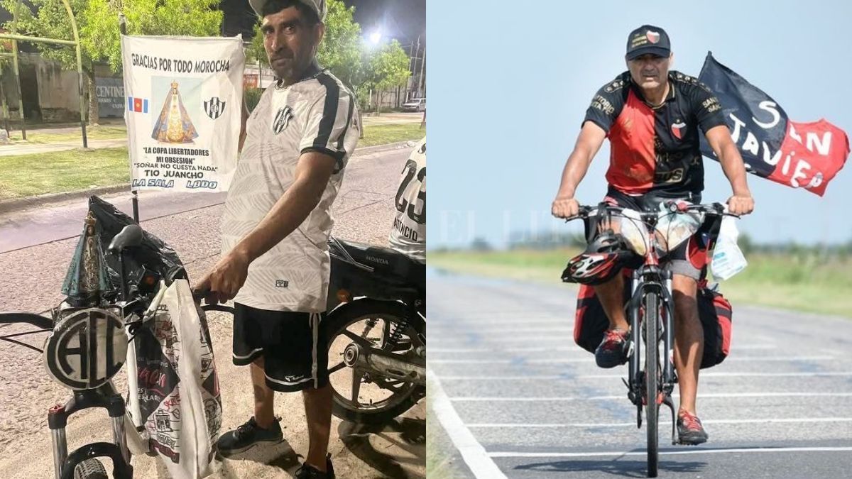 Final de Copa Argentina: Hincha de Central Córdoba unirá en bicicleta Santiago del Estero con ...