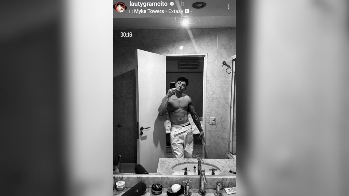 El curioso posteo de Lauty Gram tras los videos virales de la China Suárez y Franco Colapinto
