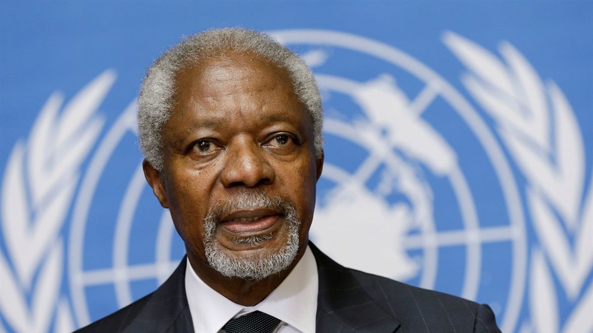 Murió Kofi Annan, ex secretario general de la ONU y Premio Nobel de la Paz