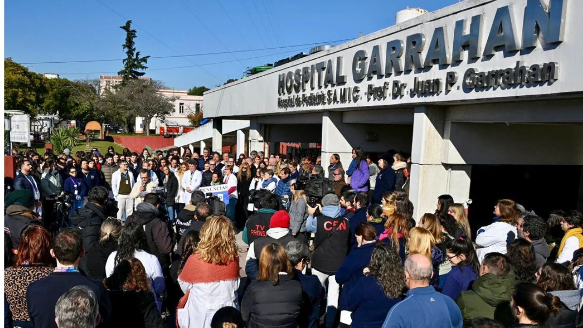 El Hospital Garrahan desmintió que haya despidos masivos y afirmó que ...