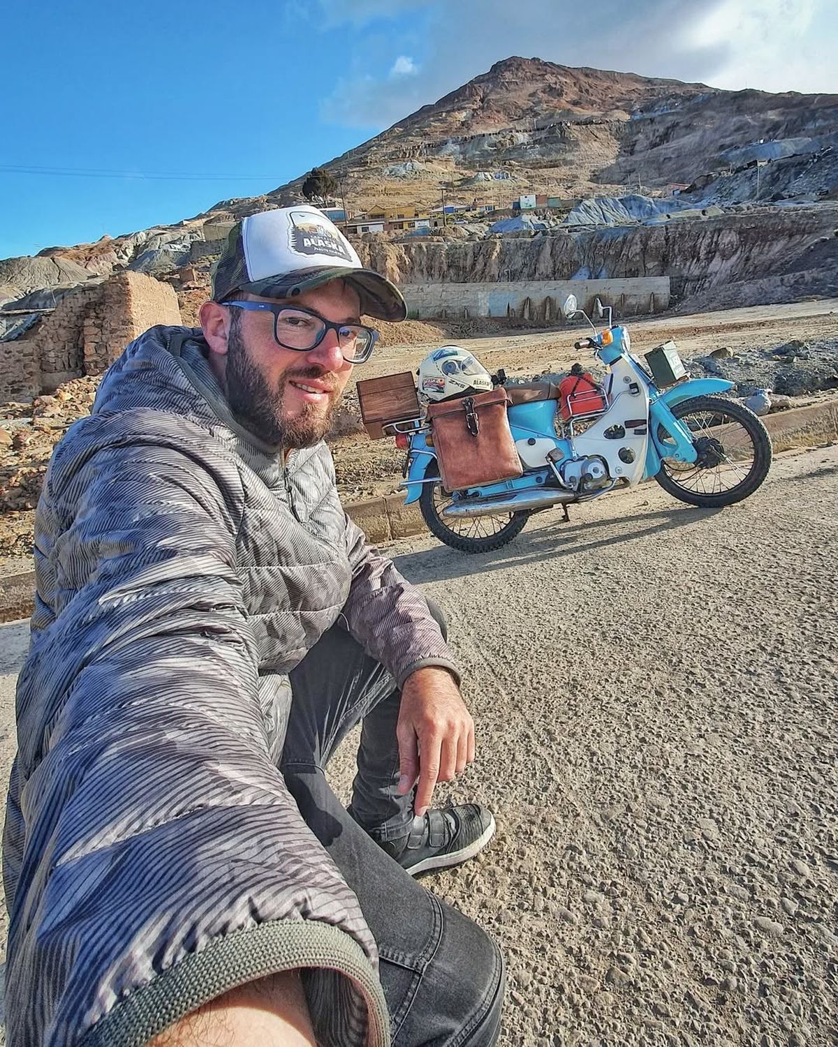 De Santo Tomé a Alaska: recorrió 50 mil kilómetros en moto y cumplió su ...