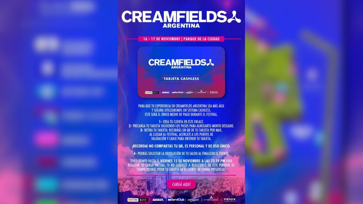 Todo lo que tenés que saber sobre Creamfields Argentina 2024, el ...